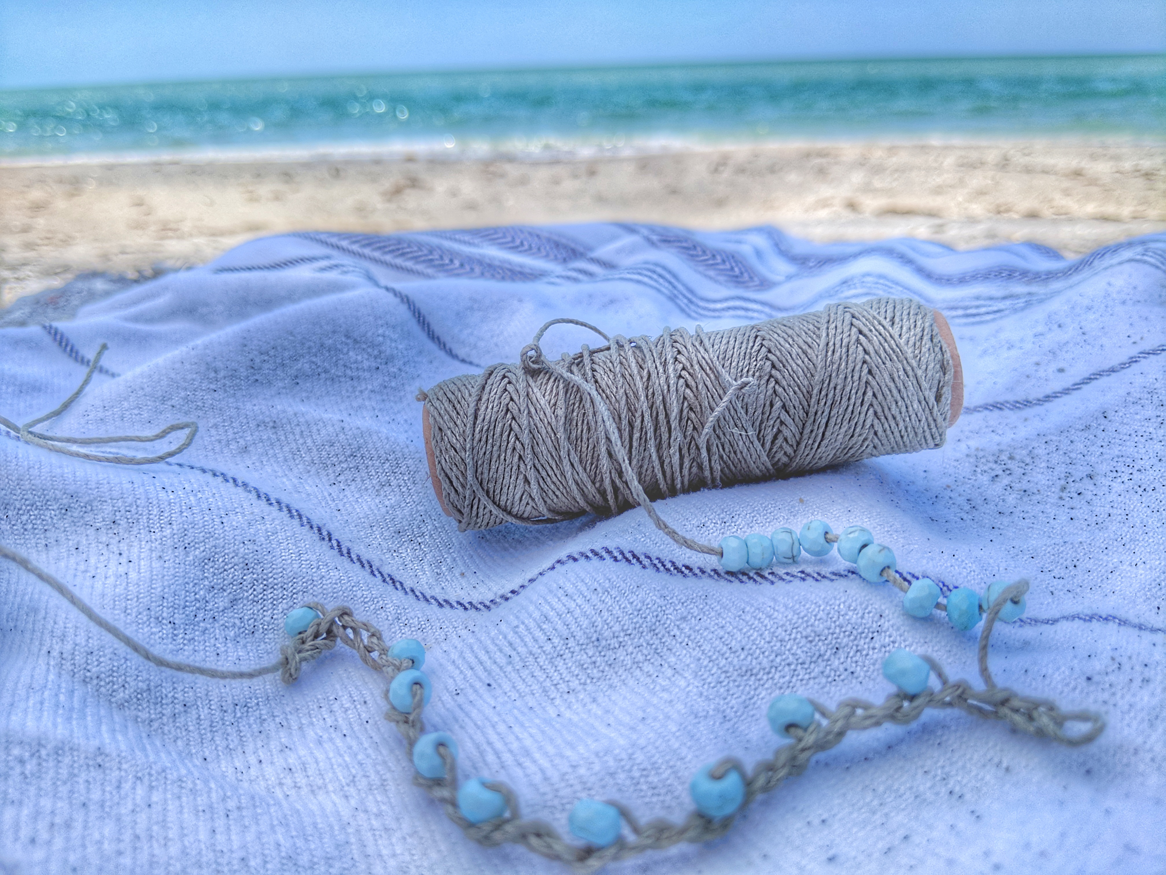 Crochet Beaded Anklets - Free Crochet Pattern - Jewels and Jones