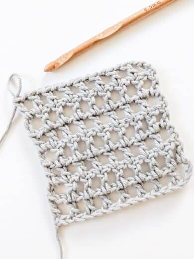 How to Crochet the Mesh Stitch | Jewels and Jones