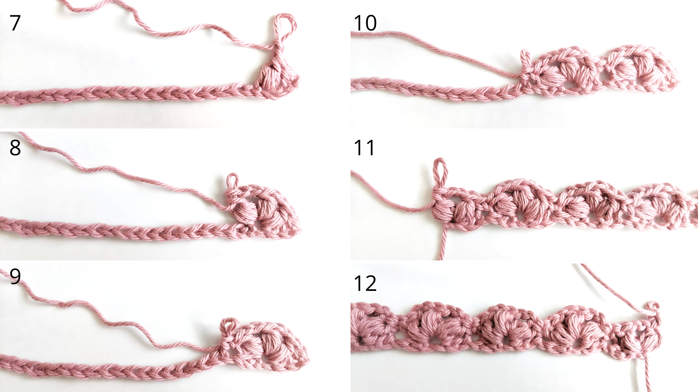 How to Crochet The Lotus Stitch - Free Tutorial - Jewels and Jones