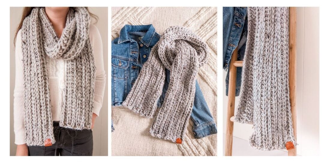 How to Crochet a Knit Stitch Using a 2 Row Repeat