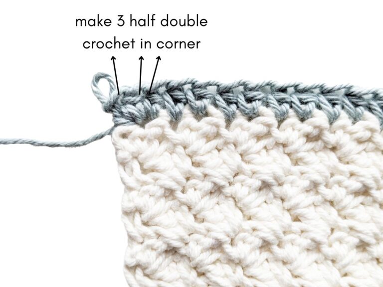 How to Make a Half Double Crochet Border