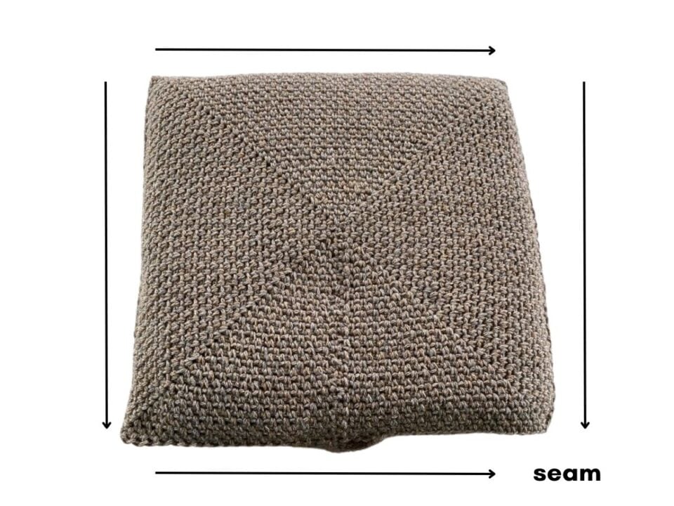 Free Crochet Dog Bed Pattern (Step-by-Step Tutorial)