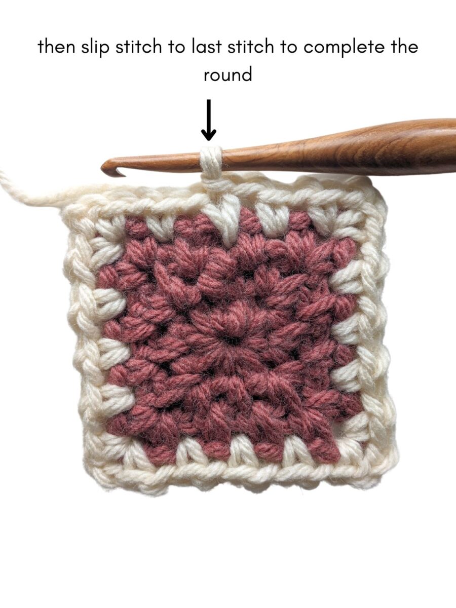 Easy Moss Stitch Square Color Changing Tutorial