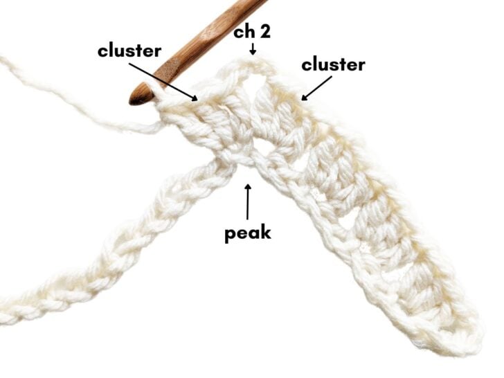 Easy Crochet Chevron Stitch Pattern Tutorial | Jewels and Jones