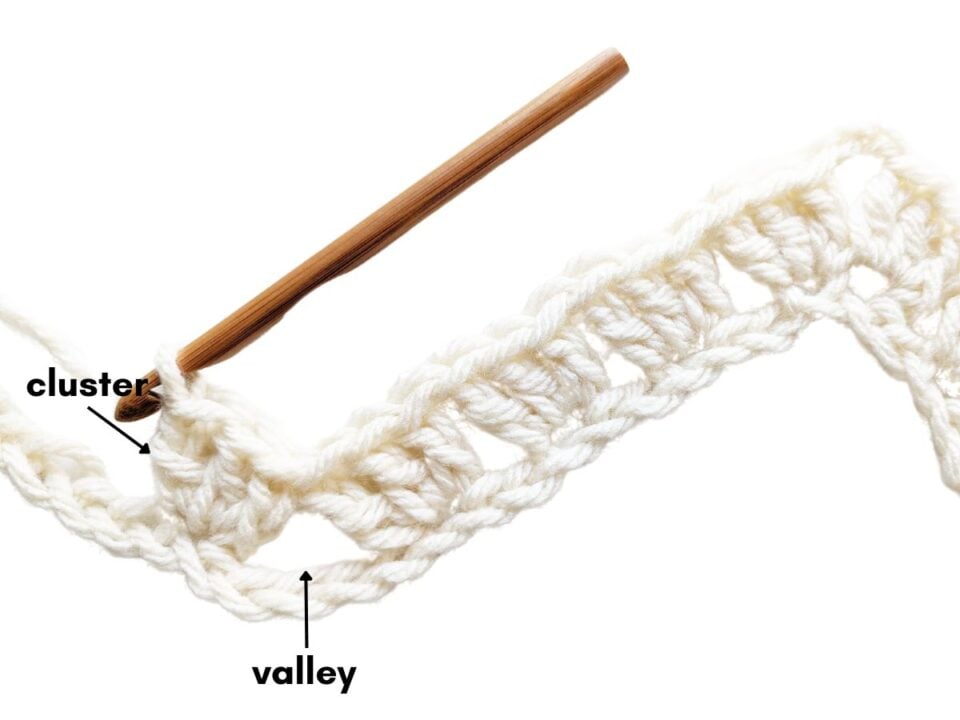 Easy Crochet Chevron Stitch Pattern Tutorial | Jewels and Jones