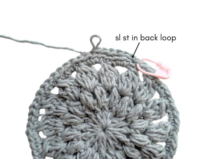 Easy Round Crochet Coaster Pattern | Jewels and Jones